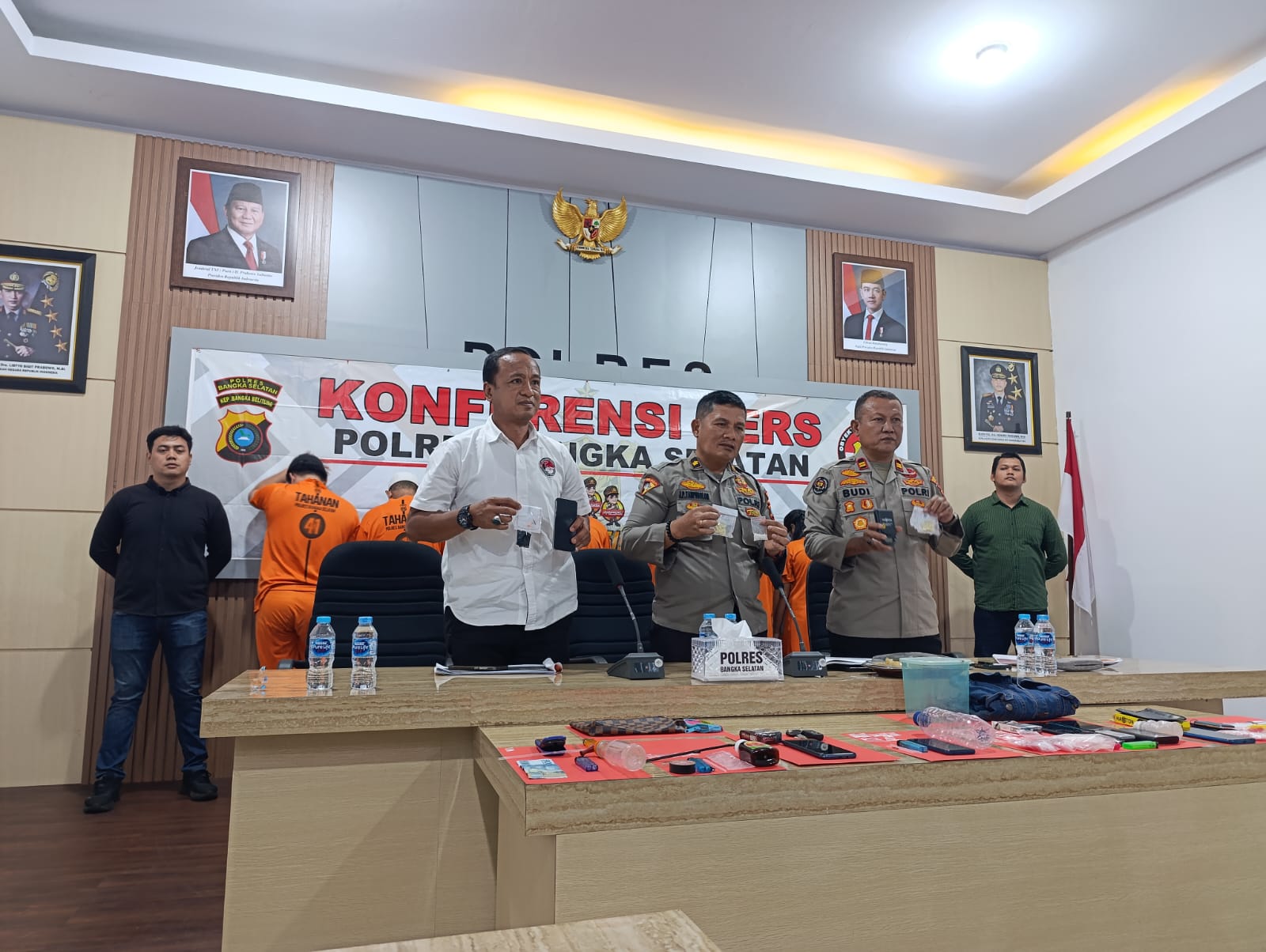 Polres Bangka Selatan Ungkap 6 Kasus Narkoba dalam Operasi Antik Menumbing 2025 - Garudamerdeka.id